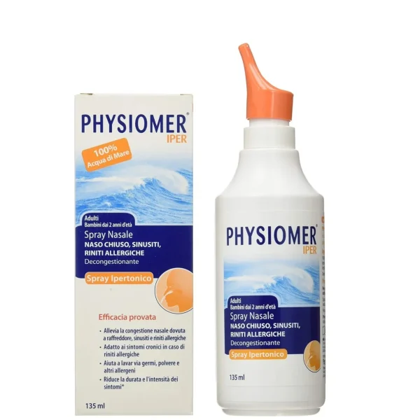 PHYSIOMER Spray Nasal Hypertonique - Super Soldes : Jusqu’à -60% de ...